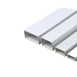 PVC Electric Wire Moulding | Cable Trunking System | 1" x 8ft ...