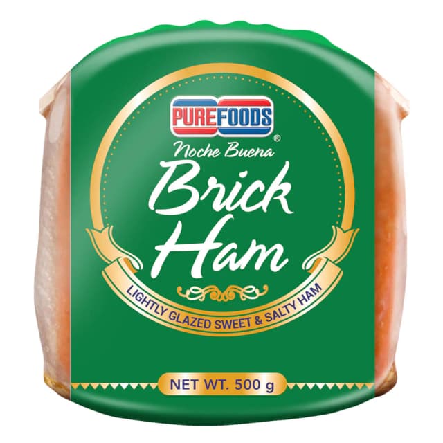 PUREFOODS - PUREFOODS Brick Ham – Ready-to-Eat Premium Pork Ham Block ...