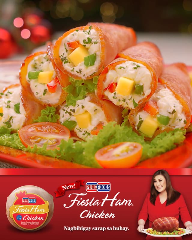 PUREFOODS - Purefoods Fiesta Ham 1kg Chicken – Ready-to-Eat Holiday Ham ...
