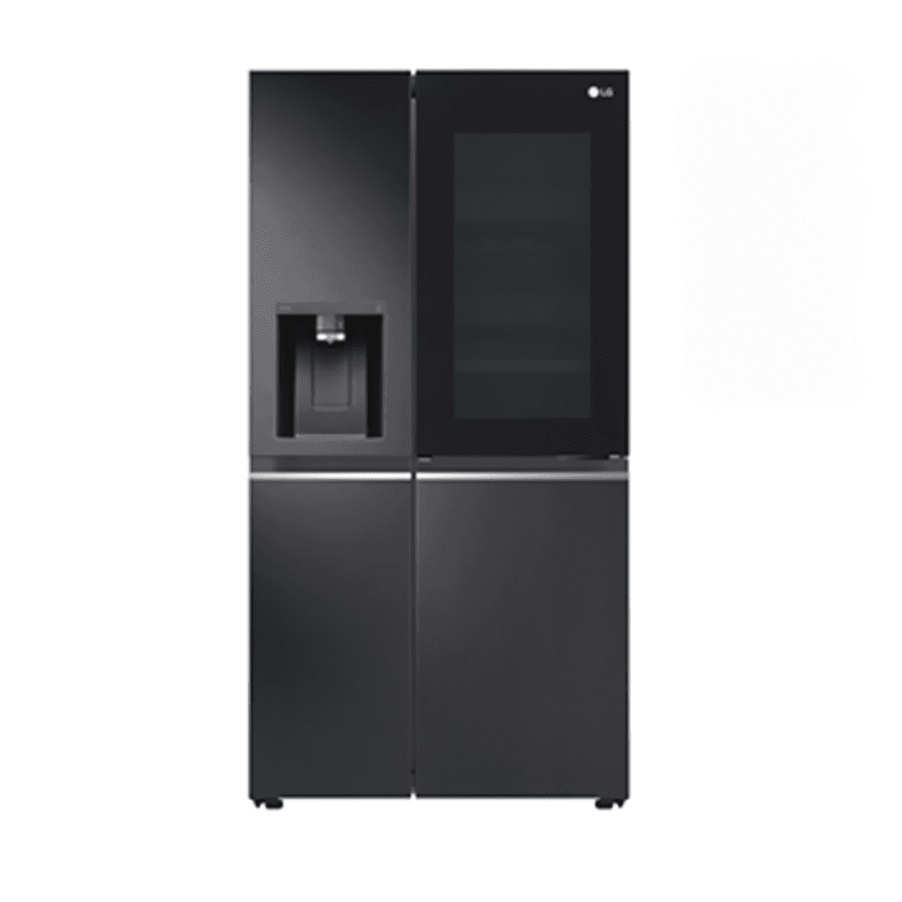 LG - LG RVS-X238MC 23.8 cu.ft Side by Side Refrigerator with Instaview ...