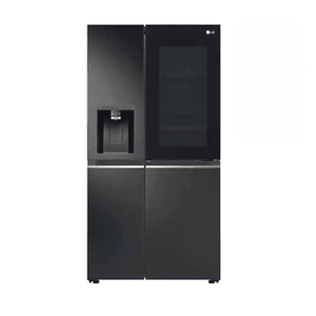 LG - LG RVS-X238MC 23.8 cu.ft Side by Side Refrigerator with Instaview ...