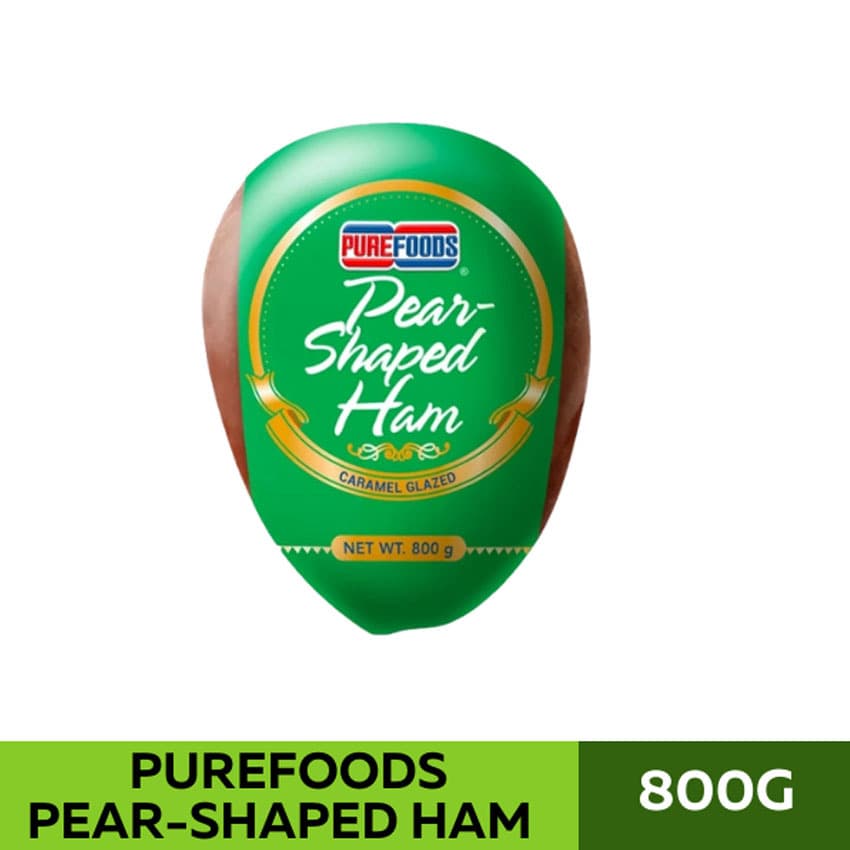 PUREFOODS - Purefoods Pear-Shaped Ham 800g Pork – Sweet & Savory ...
