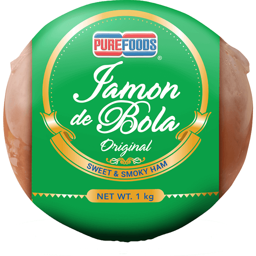PUREFOODS - Purefoods Jamon de Bola 1kg Pork – Holiday-Style Sweet ...