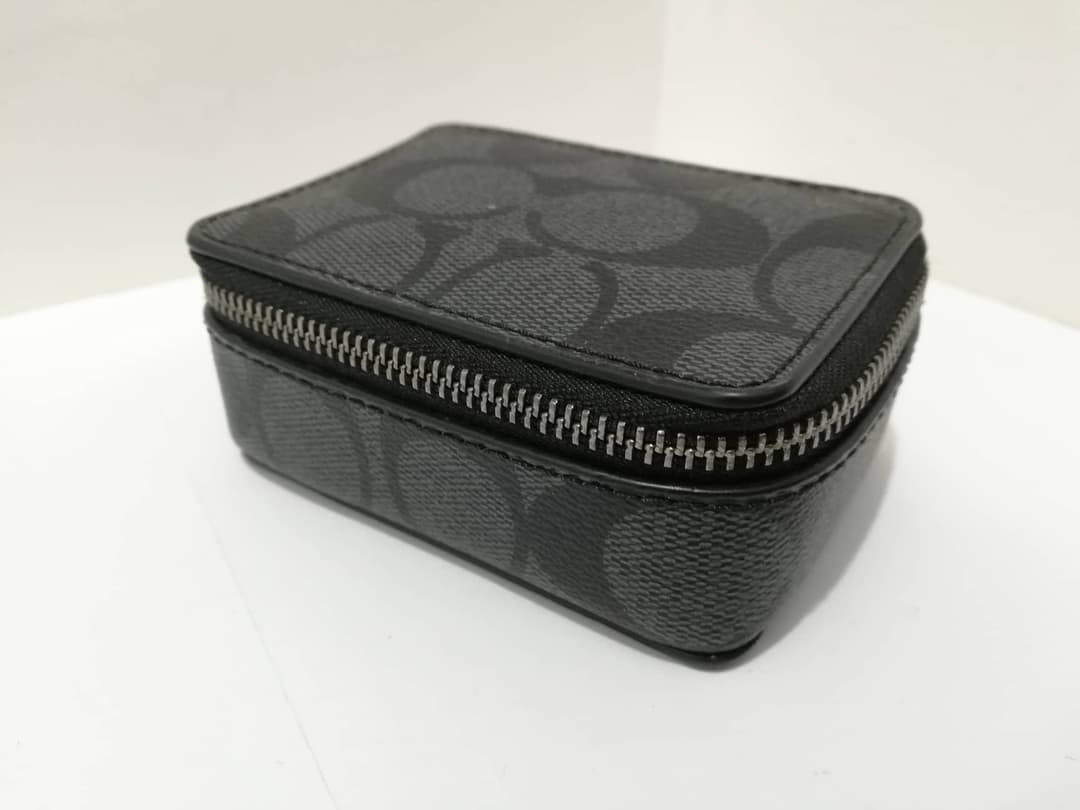 Coach - Coach Pill Organizer Box - Black for PHP0.00 available at ...
