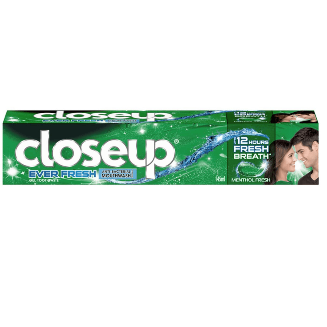 Close Up - Close Up Anti-Bacterial Toothpaste | Menthol Fresh | 145ml ...